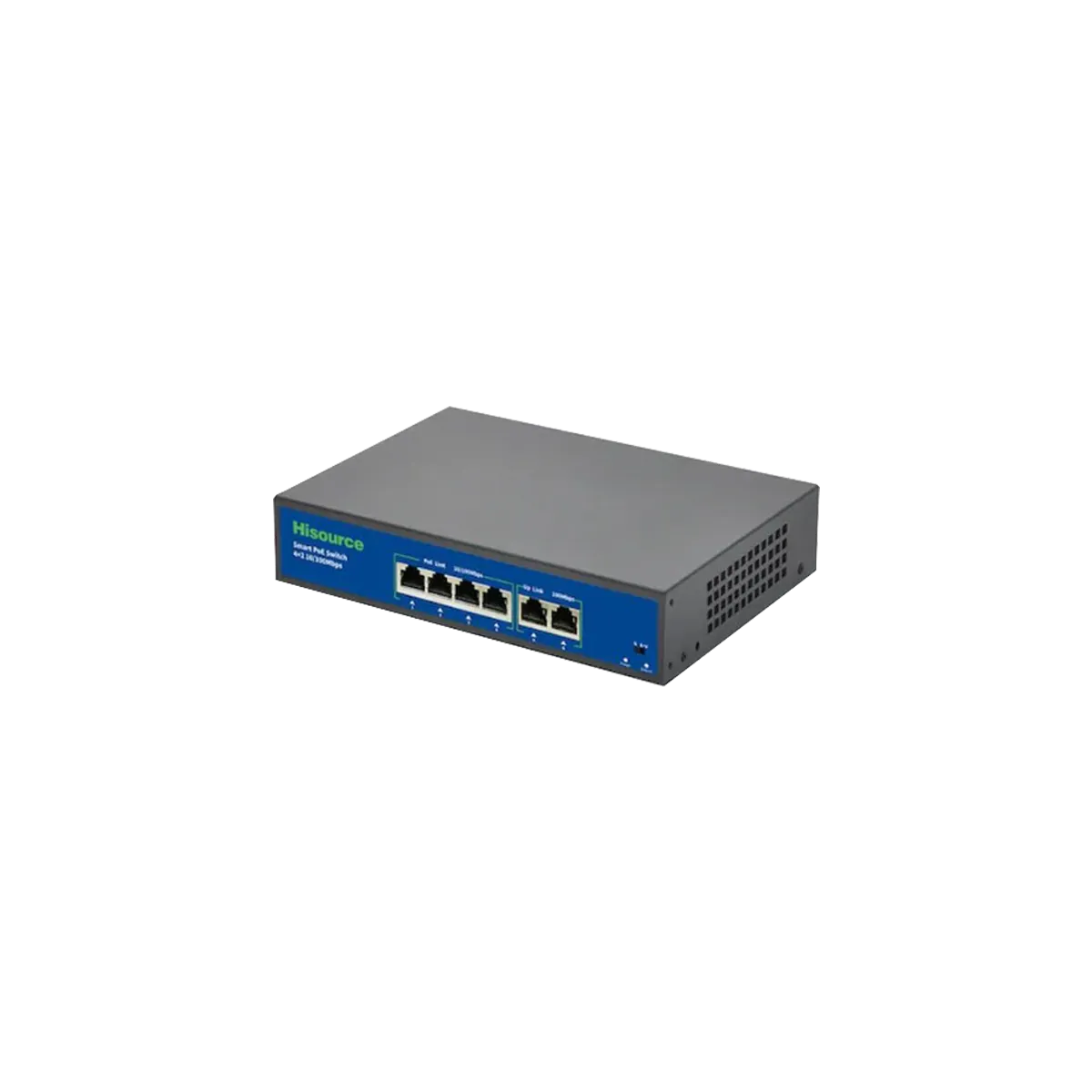Hisource 4 Port Poe Switch Marka Kamera Yangın Algılama Güvenlik Sistemleri Omtel